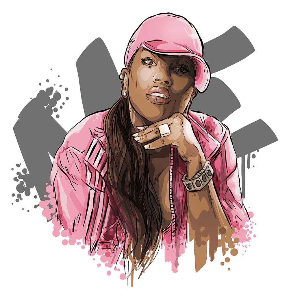 Missy Elliott Drawing – REG Media