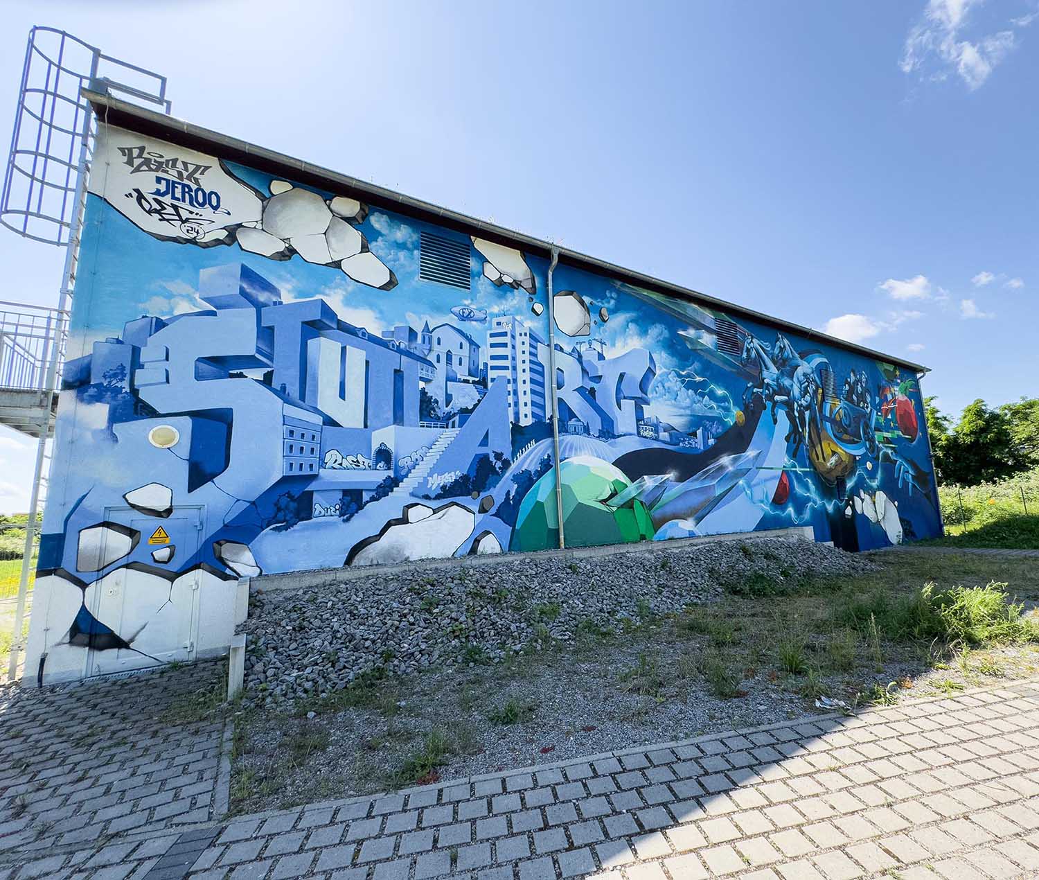 Graffiti HOST CITY STUTTGART / UEFA EURO 2024 – REG Media